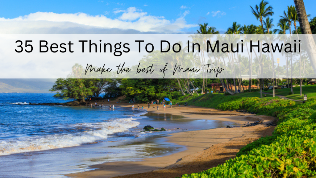 35 Best Things To Do In Maui Hawaii: 2024 Attraction
